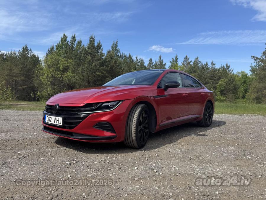 Red Volkswagen Arteon 2021 in Tallinn, with an engine capacity of 2.00 L and mileage of 102 thousand km for 22500 €, photo 1 on AUTOMOTO.COM.LV