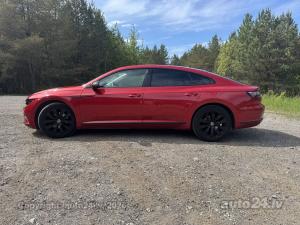 Red Volkswagen Arteon 2021 in Tallinn, with an engine capacity of 2.00 L and mileage of 102 thousand km for 22500 €, photo 4 on AUTOMOTO.COM.LV