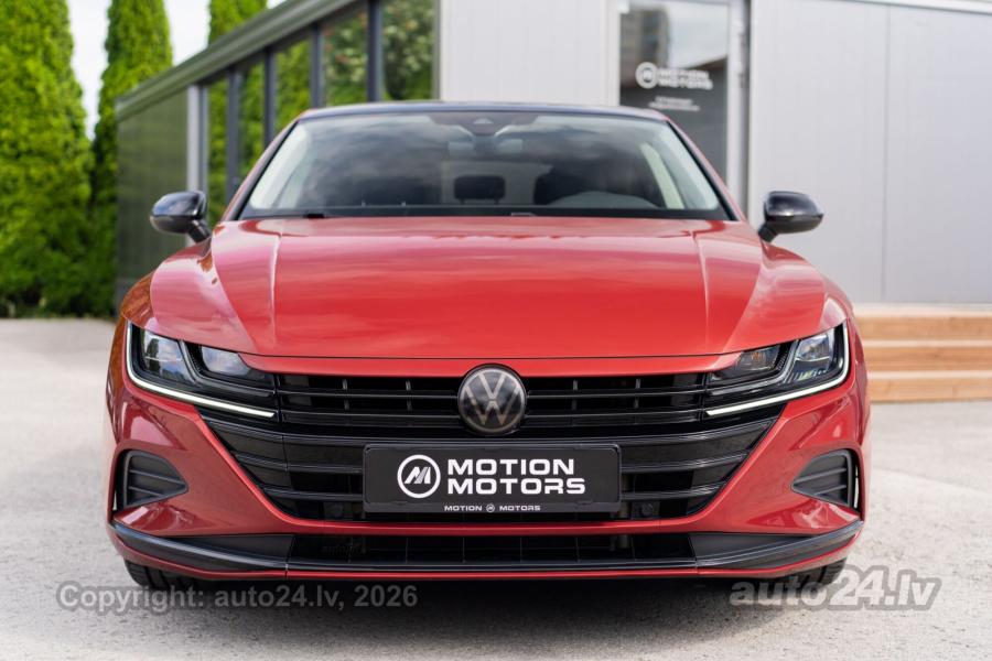 Sarkans Volkswagen Arteon 2021 Tallina, ar dzinēja tilpumu 2.00 L un nobraukumu 99 tūkst. km par 23490 €, foto 4 vietnē AUTOMOTO.COM.LV
