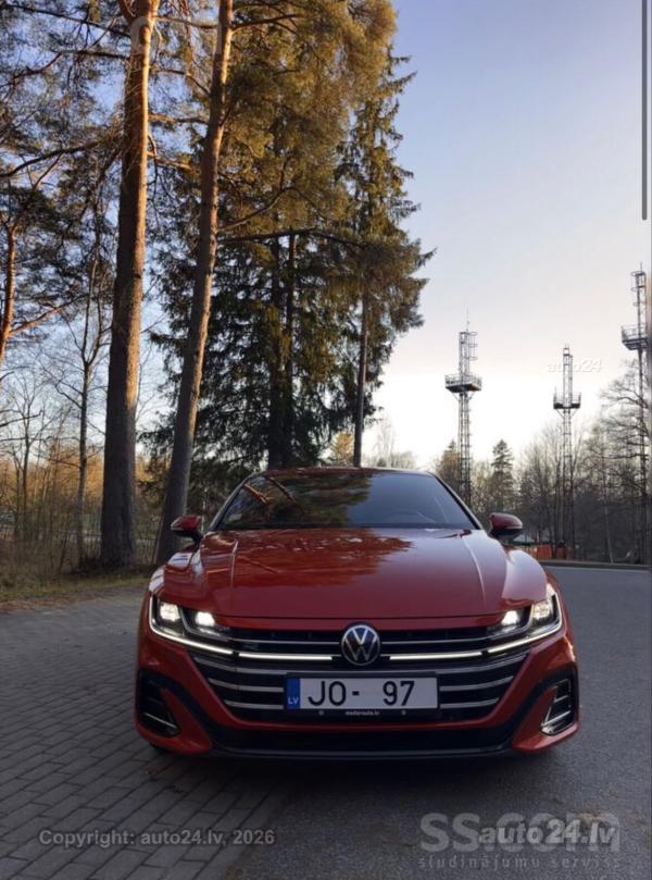 Sarkans Volkswagen Arteon 2022 Rīga, ar dzinēja tilpumu 2.00 L un nobraukumu 65 tūkst. km par 27900 €, foto 2 vietnē AUTOMOTO.COM.LV