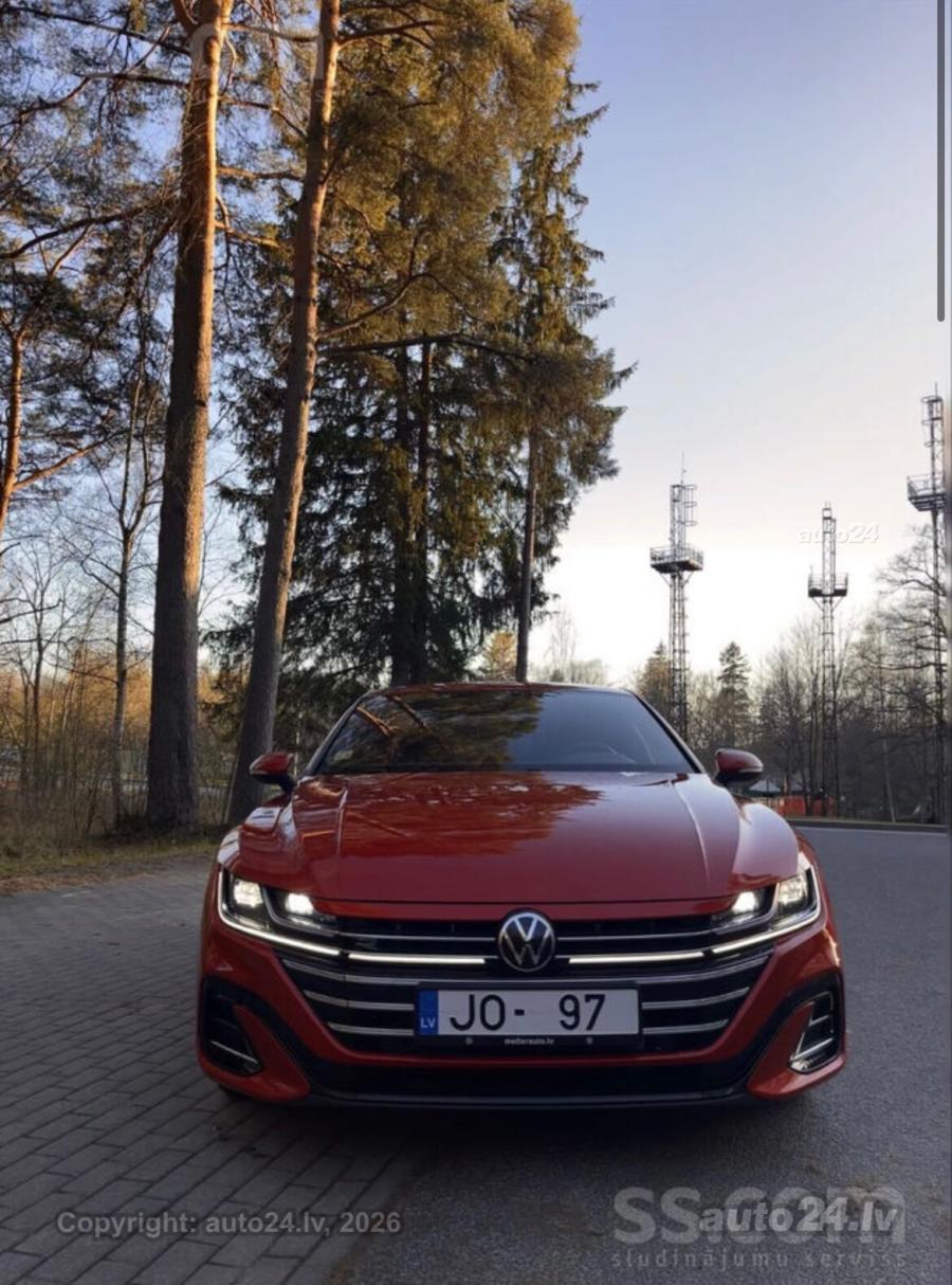 Sarkans Volkswagen Arteon 2022 Rīga, ar dzinēja tilpumu 2.00 L un nobraukumu 65 tūkst. km par 27900 €, foto 3 vietnē AUTOMOTO.COM.LV