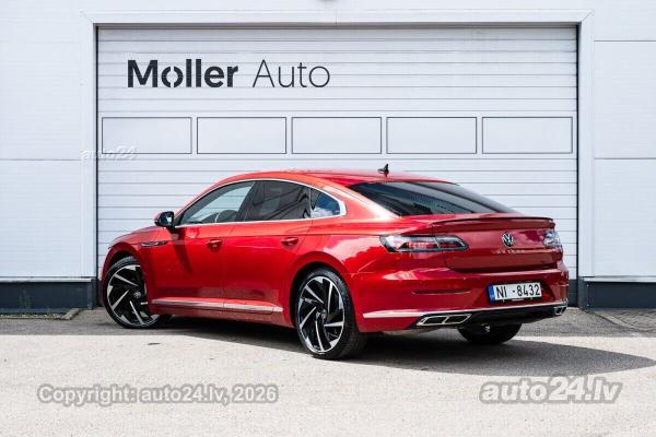 Sarkans Volkswagen Arteon 2022 Rīga, ar dzinēja tilpumu 2.00 L un nobraukumu 115 tūkst. km par 28643 €, foto 4 vietnē AUTOMOTO.COM.LV