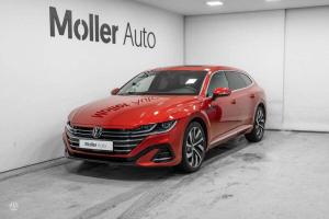 Sarkans Volkswagen Arteon 2022 Viļņa, ar dzinēja tilpumu 1.40 L un nobraukumu 115 tūkst. km par 26900 €, foto  vietnē AUTOMOTO.COM.LV