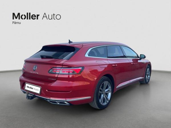 Sarkans Volkswagen Arteon 2022 Pērnava, ar dzinēja tilpumu 1.40 L un nobraukumu 118 tūkst. km par 25000 €, foto 2 vietnē AUTOMOTO.COM.LV