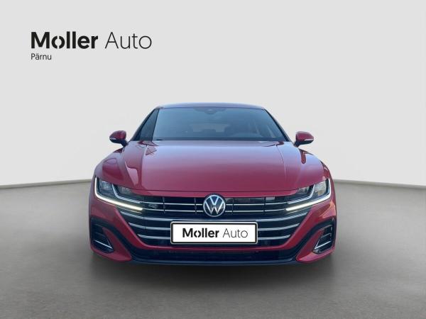 Sarkans Volkswagen Arteon 2022 Pērnava, ar dzinēja tilpumu 1.40 L un nobraukumu 118 tūkst. km par 25000 €, foto 3 vietnē AUTOMOTO.COM.LV
