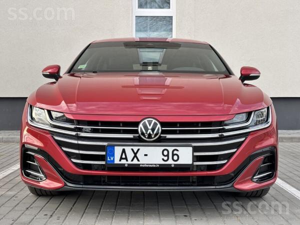 Sarkans Volkswagen Arteon 2024 Rīga, ar dzinēja tilpumu 2.00 L un nobraukumu 33 tūkst. km par 32100 €, foto 5 vietnē AUTOMOTO.COM.LV