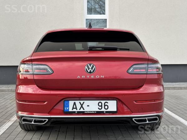 Sarkans Volkswagen Arteon 2024 Rīga, ar dzinēja tilpumu 2.00 L un nobraukumu 33 tūkst. km par 32100 €, foto 6 vietnē AUTOMOTO.COM.LV