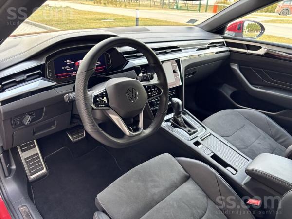 Sarkans Volkswagen Arteon 2024 Rīga, ar dzinēja tilpumu 2.00 L un nobraukumu 33 tūkst. km par 32100 €, foto 8 vietnē AUTOMOTO.COM.LV