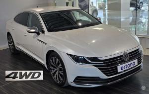 White Volkswagen Arteon 2018 in Siauliai, with an engine capacity of 1.97 L and mileage of 145 thousand km for 18900 €, photo  on AUTOMOTO.COM.LV