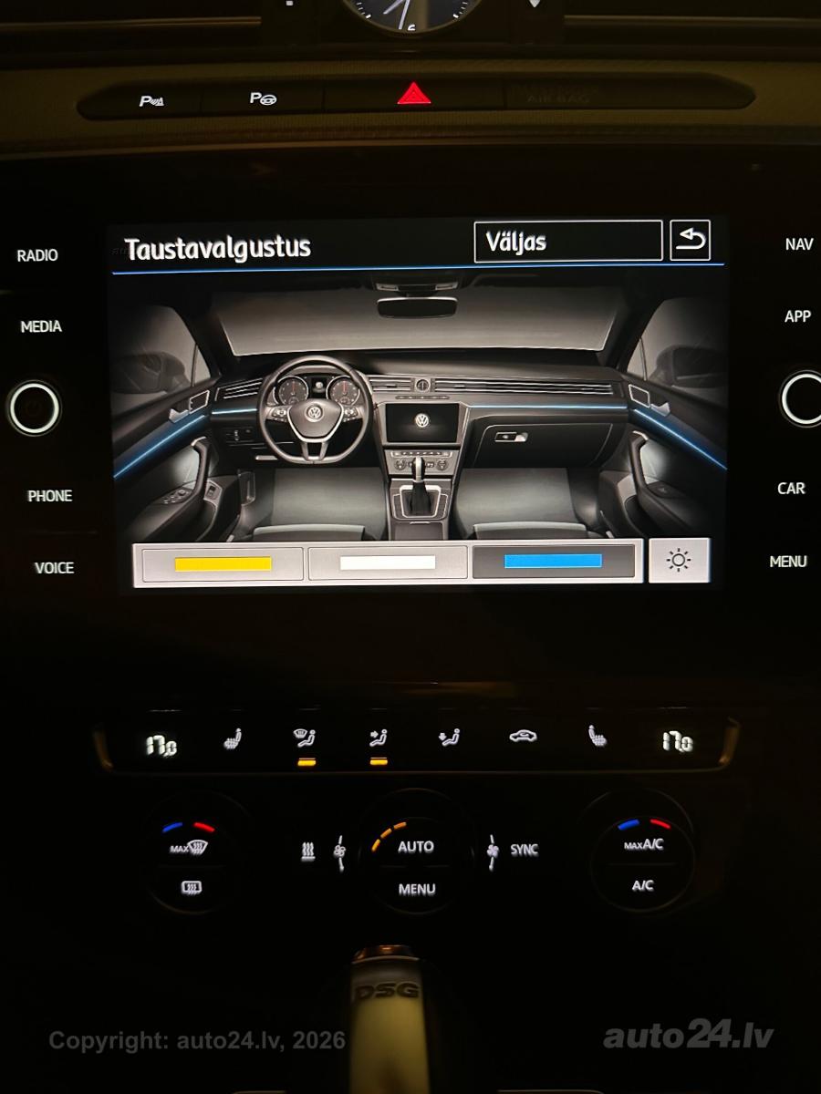 Balts Volkswagen Arteon 2018 Tallina, ar dzinēja tilpumu 2.00 L un nobraukumu 98 tūkst. km par 22400 €, foto 20 vietnē AUTOMOTO.COM.LV