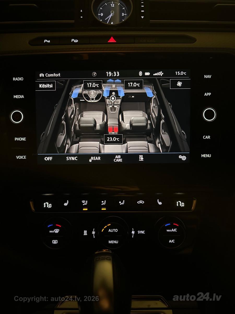 Balts Volkswagen Arteon 2018 Tallina, ar dzinēja tilpumu 2.00 L un nobraukumu 98 tūkst. km par 22400 €, foto 21 vietnē AUTOMOTO.COM.LV