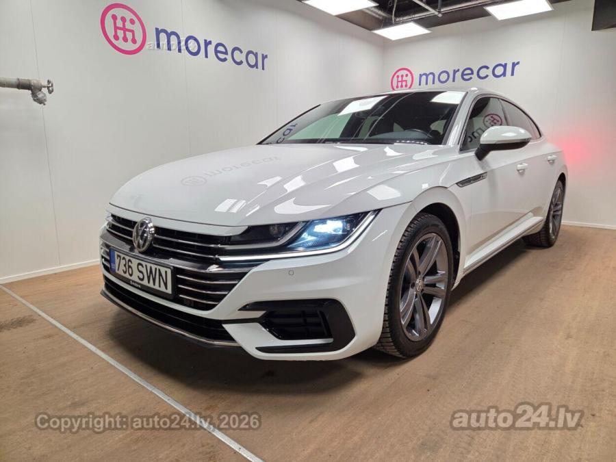 Balts Volkswagen Arteon 2019 Tallina, ar dzinēja tilpumu 2.00 L un nobraukumu 58 tūkst. km par 20900 €, foto 3 vietnē AUTOMOTO.COM.LV