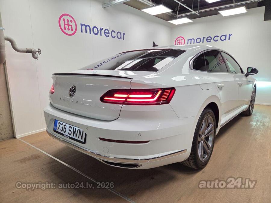 Balts Volkswagen Arteon 2019 Tallina, ar dzinēja tilpumu 2.00 L un nobraukumu 58 tūkst. km par 20900 €, foto 6 vietnē AUTOMOTO.COM.LV