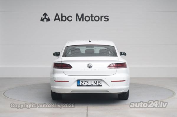 White Volkswagen Arteon 2019 in Tallinn, with an engine capacity of 1.50 L and mileage of 126 thousand km for 20990 €, photo 5 on AUTOMOTO.COM.LV