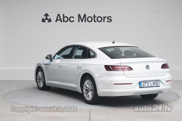White Volkswagen Arteon 2019 in Tallinn, with an engine capacity of 1.50 L and mileage of 126 thousand km for 20990 €, photo 6 on AUTOMOTO.COM.LV