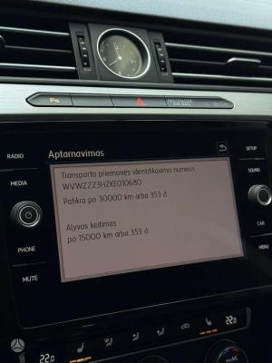 Balts Volkswagen Arteon 2019 Viļņa, ar dzinēja tilpumu 1.50 L un nobraukumu 155 tūkst. km par 16900 €, foto 29 vietnē AUTOMOTO.COM.LV