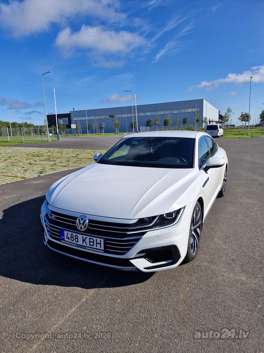 Balts Volkswagen Arteon 2019 Tallina, ar dzinēja tilpumu 2.00 L un nobraukumu 101 tūkst. km par 24900 €, foto 1 vietnē AUTOMOTO.COM.LV