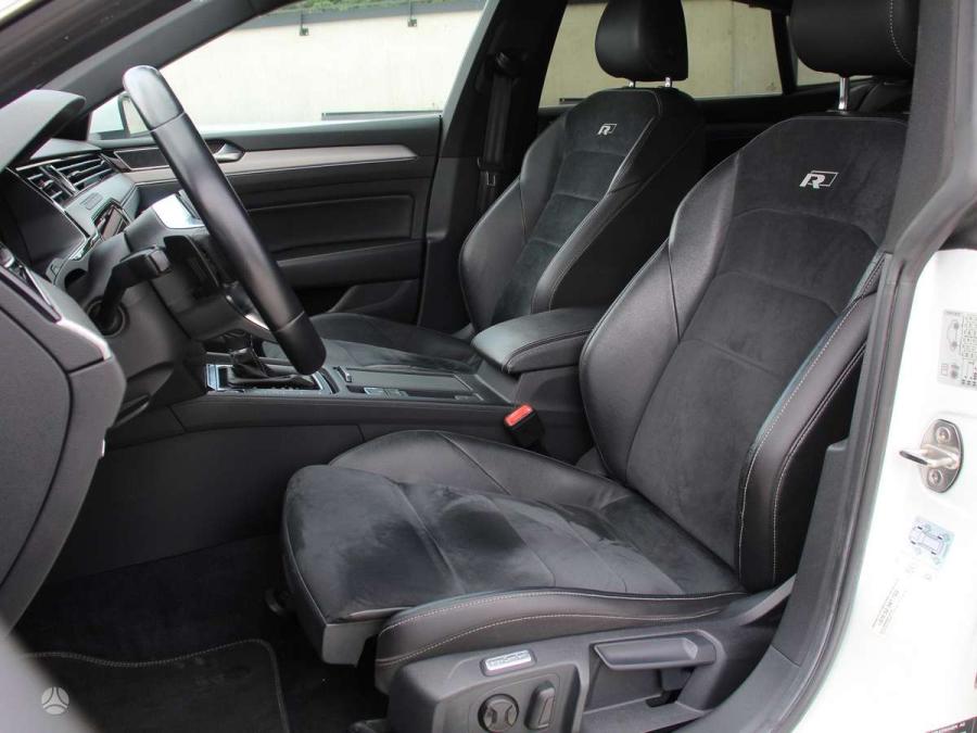 White Volkswagen Arteon 2019 in Klaipeda, with an engine capacity of 1.98 L and mileage of 138 thousand km for 18500 €, photo 10 on AUTOMOTO.COM.LV