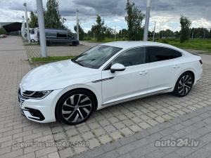 White Volkswagen Arteon 2019 in Tallinn, with an engine capacity of 2.00 L and mileage of 95 thousand km for 23490 €, photo 4 on AUTOMOTO.COM.LV