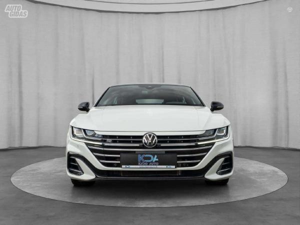 White Volkswagen Arteon 2021 in Marijampole, with an engine capacity of 2.00 L and mileage of 16 thousand km for 28250 €, photo 3 on AUTOMOTO.COM.LV