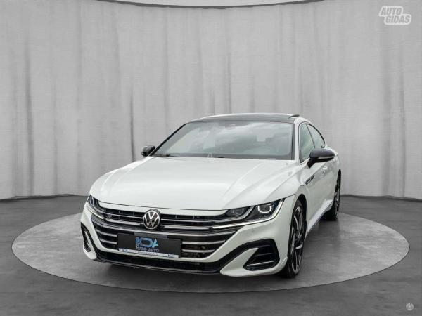 White Volkswagen Arteon 2021 in Marijampole, with an engine capacity of 2.00 L and mileage of 16 thousand km for 28250 €, photo 4 on AUTOMOTO.COM.LV