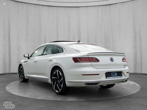 White Volkswagen Arteon 2021 in Marijampole, with an engine capacity of 2.00 L and mileage of 16 thousand km for 28250 €, photo 8 on AUTOMOTO.COM.LV
