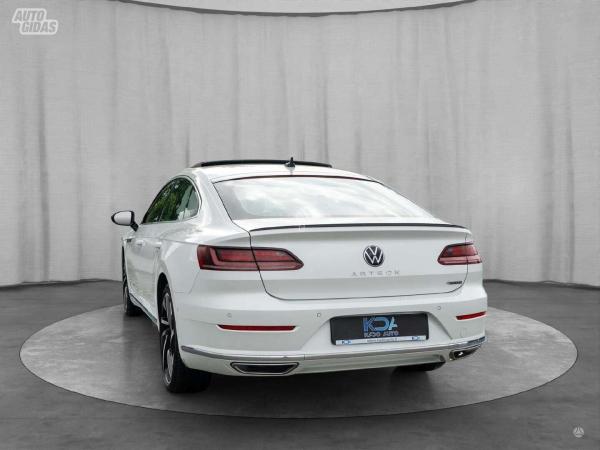 White Volkswagen Arteon 2021 in Marijampole, with an engine capacity of 2.00 L and mileage of 16 thousand km for 28250 €, photo 9 on AUTOMOTO.COM.LV