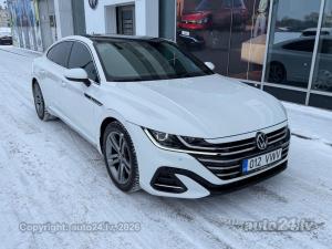White Volkswagen Arteon 2021 in Viljandi, with an engine capacity of 2.00 L and mileage of 88 thousand km for 29990 €, photo  on AUTOMOTO.COM.LV