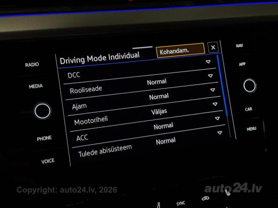 Balts Volkswagen Arteon 2021 Tallina, ar dzinēja tilpumu 2.00 L un nobraukumu 100 tūkst. km par 31900 €, foto 22 vietnē AUTOMOTO.COM.LV