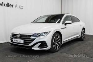White Volkswagen Arteon 2022 in Tallinn, with an engine capacity of 1.40 L and mileage of 98 thousand km for 27500 €, photo  on AUTOMOTO.COM.LV