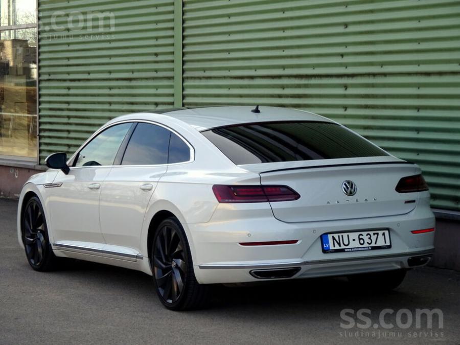 Balts Volkswagen Arteon 2017 Rīga, ar dzinēja tilpumu 2.00 L un nobraukumu 107 tūkst. km par 21500 €, foto 5 vietnē AUTOMOTO.COM.LV