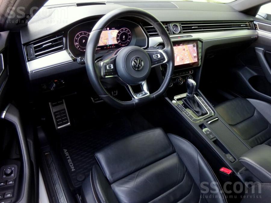 Balts Volkswagen Arteon 2017 Rīga, ar dzinēja tilpumu 2.00 L un nobraukumu 107 tūkst. km par 21500 €, foto 7 vietnē AUTOMOTO.COM.LV