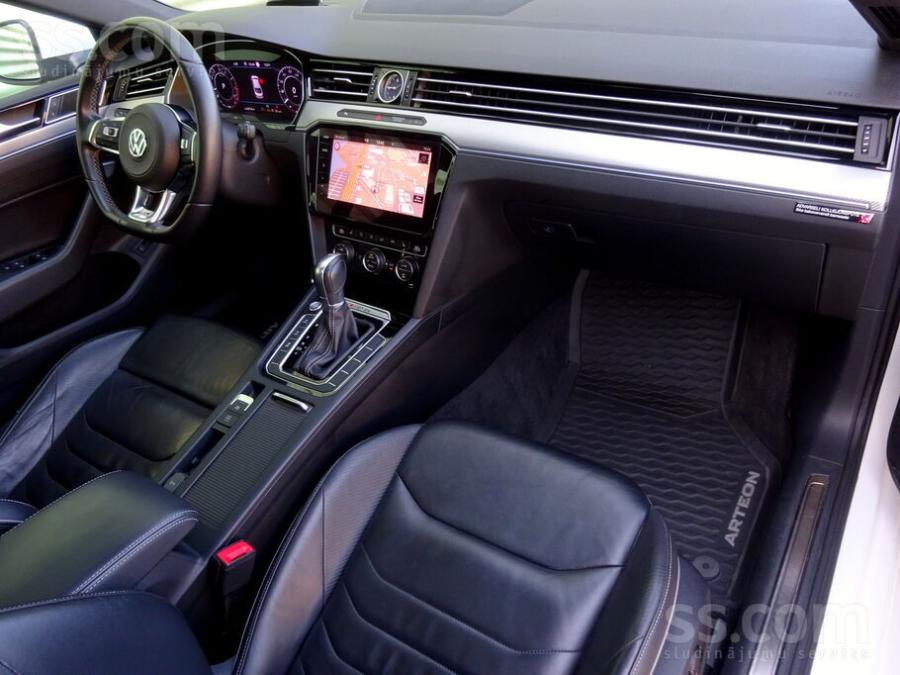 Balts Volkswagen Arteon 2017 Rīga, ar dzinēja tilpumu 2.00 L un nobraukumu 107 tūkst. km par 21500 €, foto 9 vietnē AUTOMOTO.COM.LV