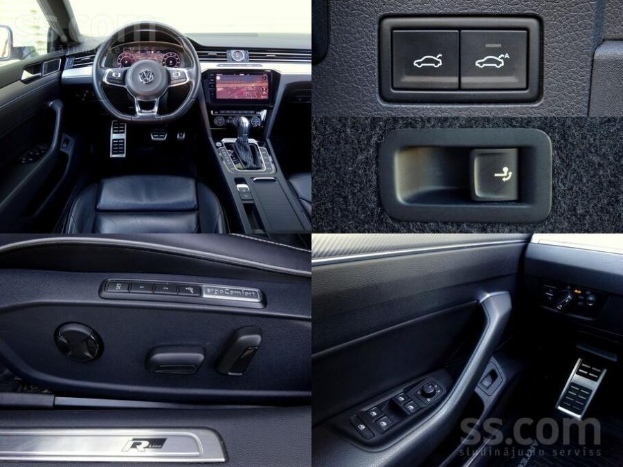 Balts Volkswagen Arteon 2017 Rīga, ar dzinēja tilpumu 2.00 L un nobraukumu 107 tūkst. km par 21500 €, foto 13 vietnē AUTOMOTO.COM.LV