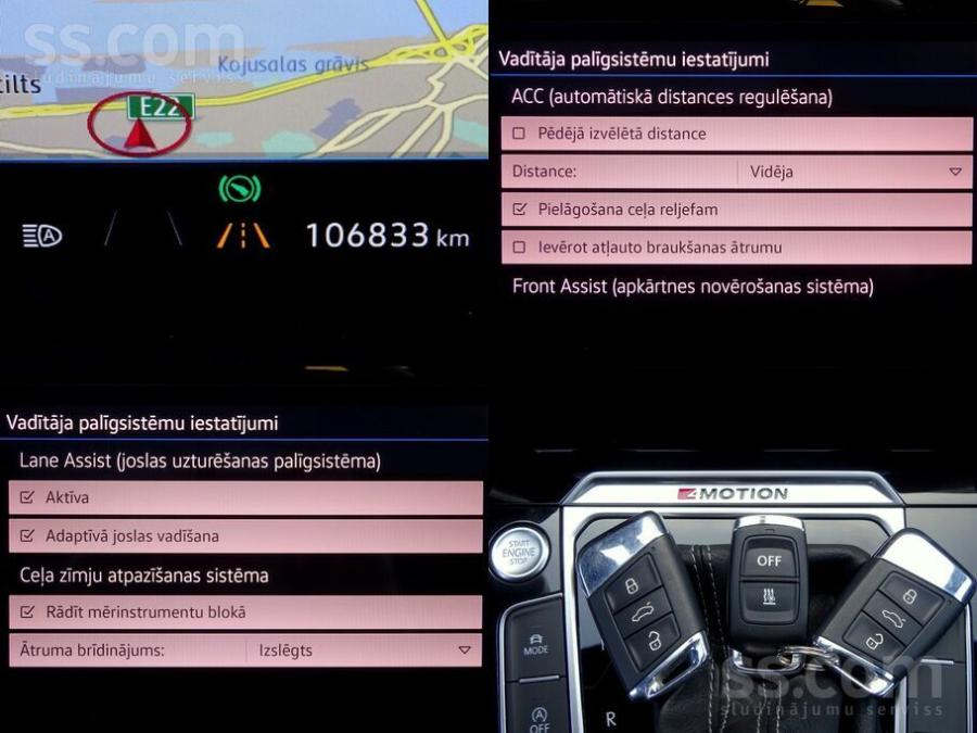 Balts Volkswagen Arteon 2017 Rīga, ar dzinēja tilpumu 2.00 L un nobraukumu 107 tūkst. km par 21500 €, foto 16 vietnē AUTOMOTO.COM.LV