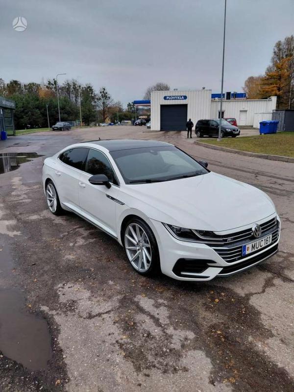 Balts Volkswagen Arteon 2018 Jonava, ar dzinēja tilpumu 2.00 L un nobraukumu 232 tūkst. km par 18899 €, foto  vietnē AUTOMOTO.COM.LV