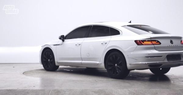 White Volkswagen Arteon 2019 in Aukstieji Rusokai, with an engine capacity of 2.00 L and mileage of 147 thousand km for 15900 €, photo 8 on AUTOMOTO.COM.LV