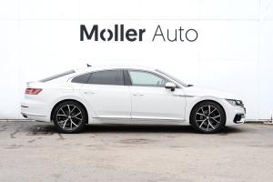 White Volkswagen Arteon 2020 in Riga, with an engine capacity of 2.00 L and mileage of 132 thousand km for 20650 €, photo 6 on AUTOMOTO.COM.LV