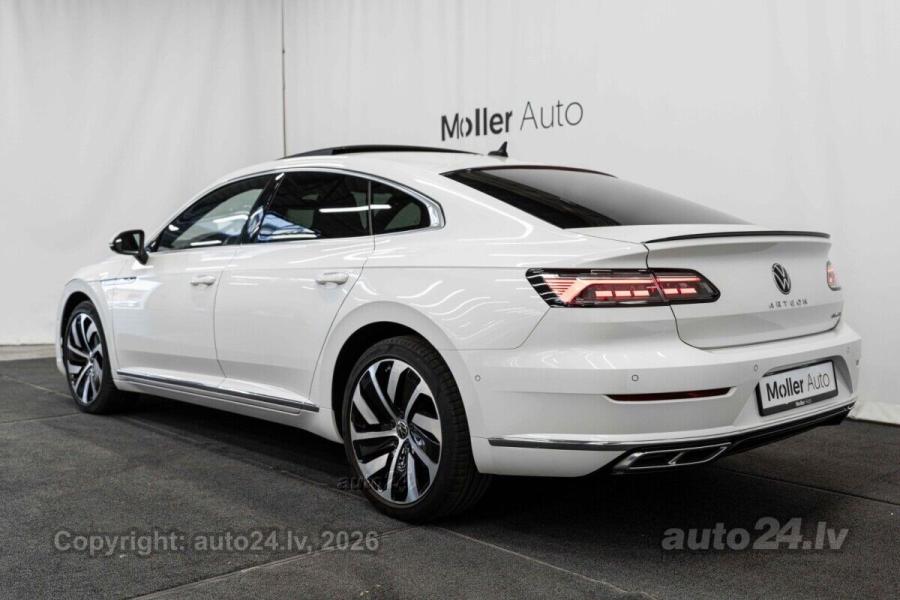 Balts Volkswagen Arteon 2022 Tallina, ar dzinēja tilpumu 1.40 L un nobraukumu 98 tūkst. km par 29900 €, foto 4 vietnē AUTOMOTO.COM.LV