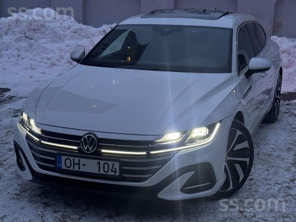 Balts Volkswagen Arteon 2021 Jelgava, ar dzinēja tilpumu 2.00 L un nobraukumu 0 tūkst. km par 20999 €, foto 1 vietnē AUTOMOTO.COM.LV