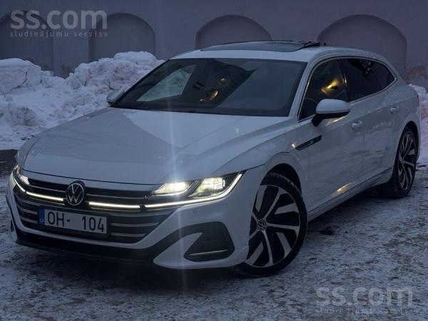 Balts Volkswagen Arteon 2021 Jelgava, ar dzinēja tilpumu 2.00 L un nobraukumu 0 tūkst. km par 20999 €, foto 2 vietnē AUTOMOTO.COM.LV