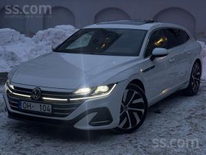 Balts Volkswagen Arteon 2021 Jelgava, ar dzinēja tilpumu 2.00 L un nobraukumu 0 tūkst. km par 20999 €, foto 2 vietnē AUTOMOTO.COM.LV