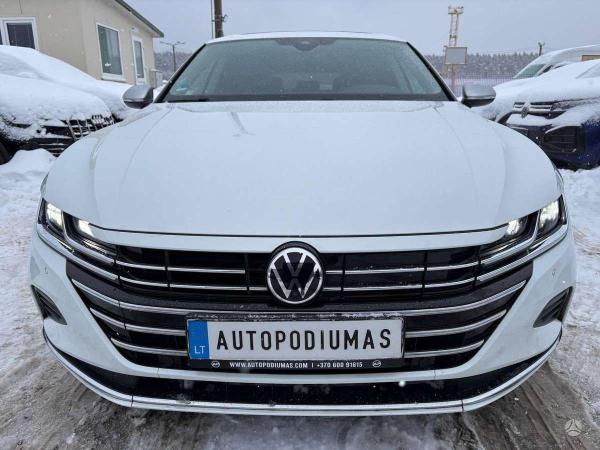 White Volkswagen Arteon 2021 in Vilnius, with an engine capacity of 1.40 L and mileage of 100 thousand km for 22990 €, photo 7 on AUTOMOTO.COM.LV