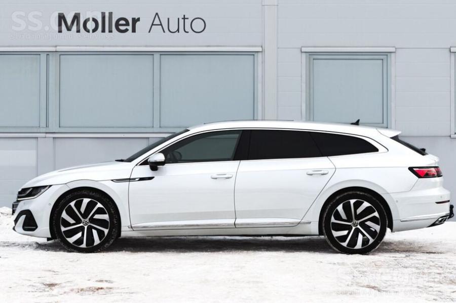 Balts Volkswagen Arteon 2021 Ventspils, ar dzinēja tilpumu 1.40 L un nobraukumu 144 tūkst. km par 26550 €, foto 2 vietnē AUTOMOTO.COM.LV
