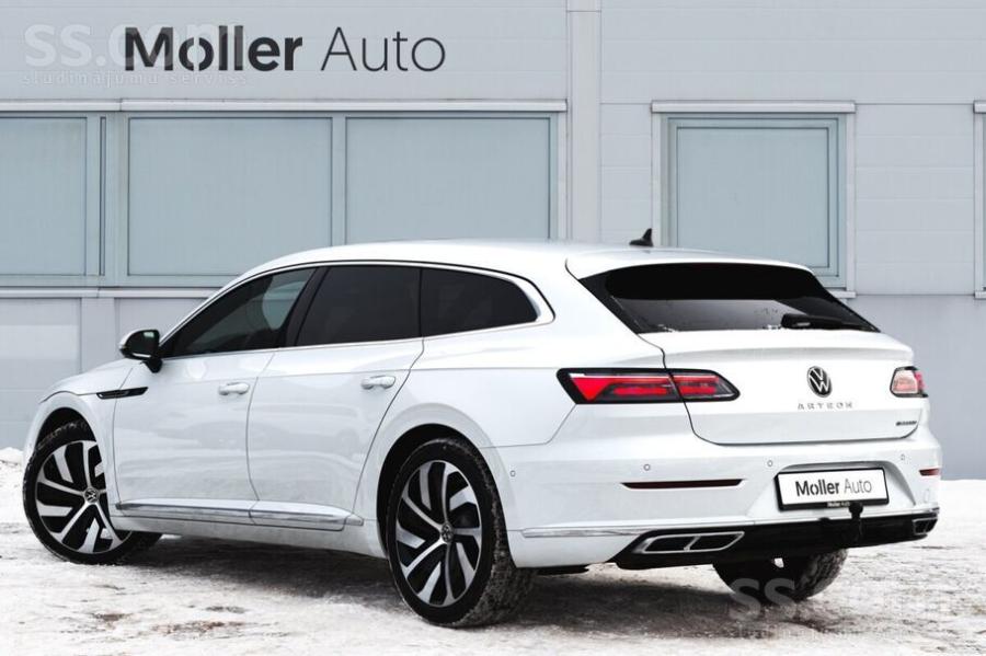 Balts Volkswagen Arteon 2021 Ventspils, ar dzinēja tilpumu 1.40 L un nobraukumu 144 tūkst. km par 26550 €, foto 3 vietnē AUTOMOTO.COM.LV