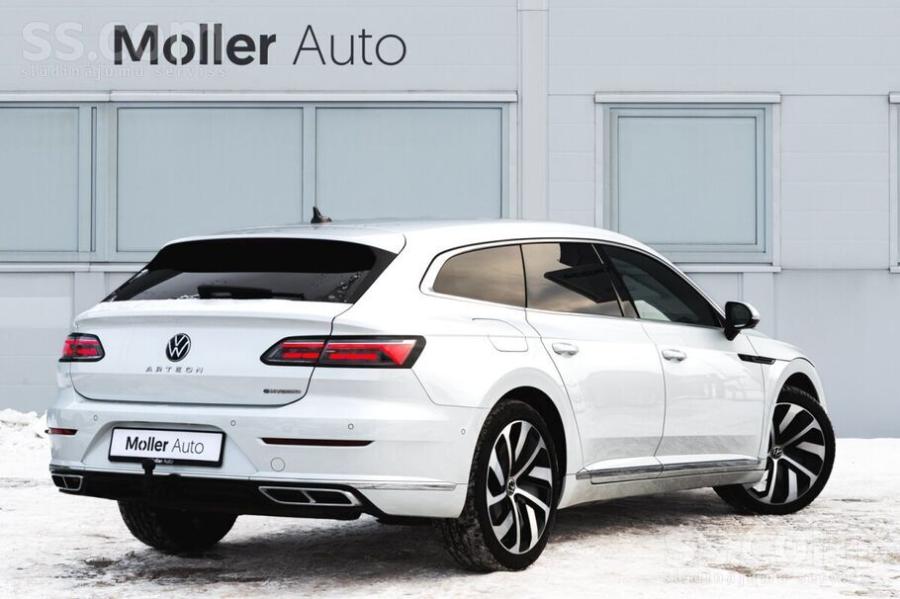 Balts Volkswagen Arteon 2021 Ventspils, ar dzinēja tilpumu 1.40 L un nobraukumu 144 tūkst. km par 26550 €, foto 5 vietnē AUTOMOTO.COM.LV