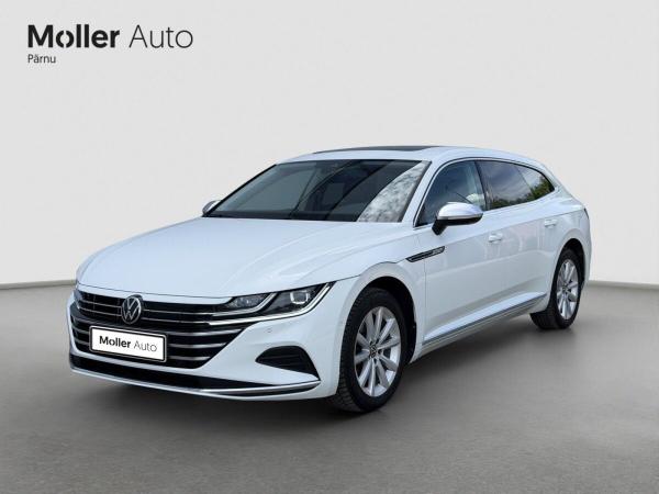 Balts Volkswagen Arteon 2021 Pērnava, ar dzinēja tilpumu 1.40 L un nobraukumu 105 tūkst. km par 24450 €, foto 1 vietnē AUTOMOTO.COM.LV