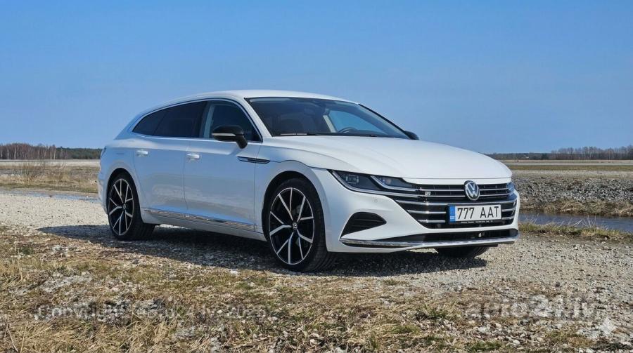 White Volkswagen Arteon 2021 in Tallinn, with an engine capacity of 2.00 L and mileage of 85 thousand km for 30000 €, photo 1 on AUTOMOTO.COM.LV