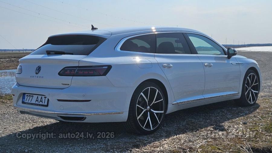 White Volkswagen Arteon 2021 in Tallinn, with an engine capacity of 2.00 L and mileage of 85 thousand km for 30000 €, photo 5 on AUTOMOTO.COM.LV