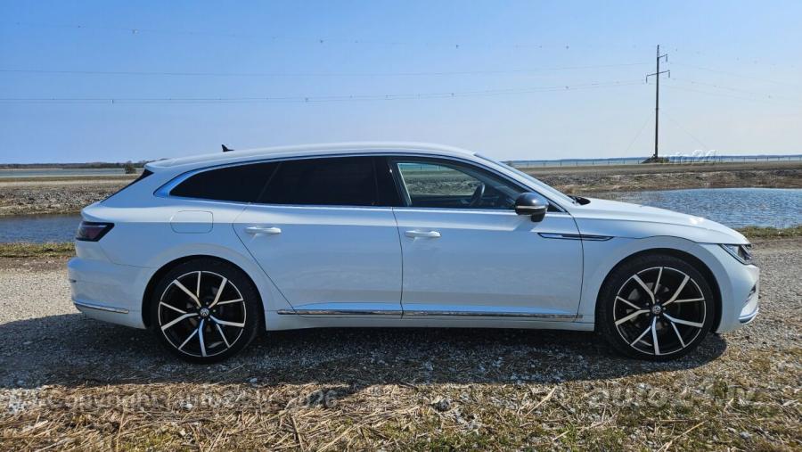 White Volkswagen Arteon 2021 in Tallinn, with an engine capacity of 2.00 L and mileage of 85 thousand km for 30000 €, photo 7 on AUTOMOTO.COM.LV